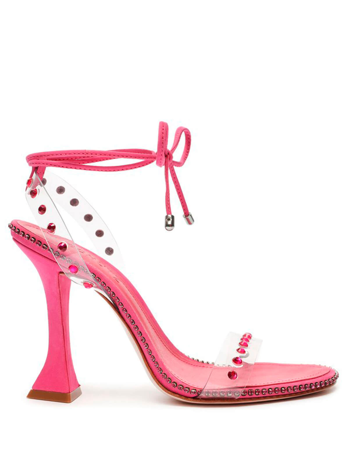 Sandália Schutz Taça Rosa Vinil Studs | Lis Rose Boutique